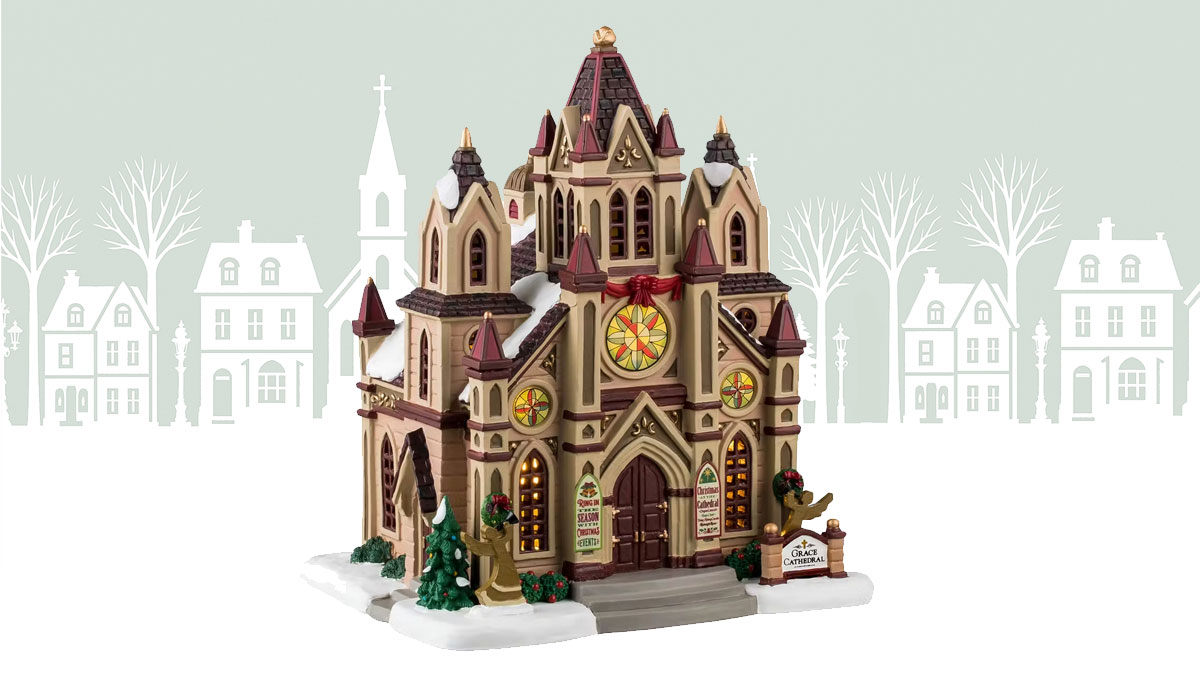 Holiday Majesty – Grace Cathedral Lemax 2024