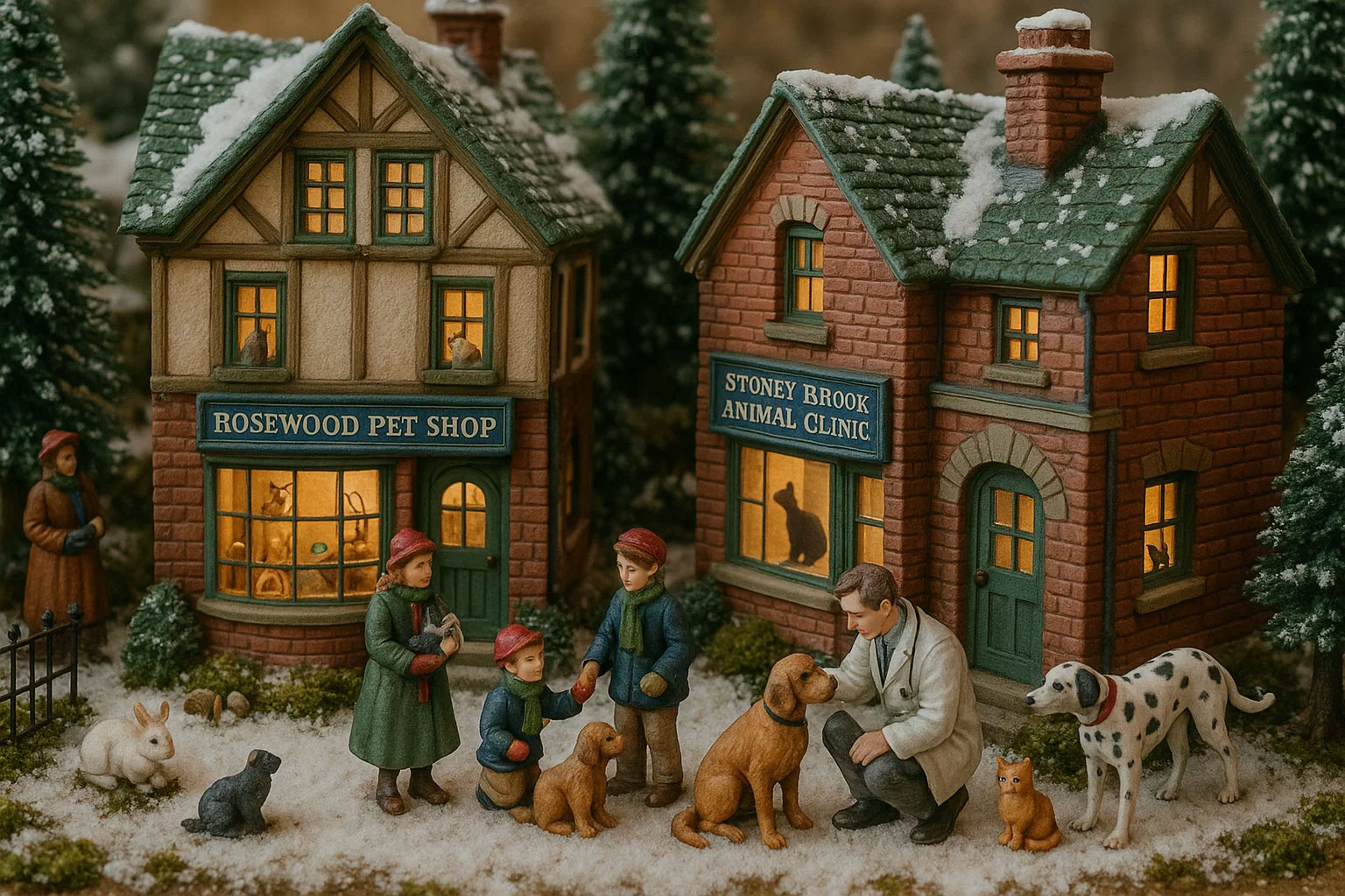 Our Favorite Pet Shops & Animal Hospitals in Lemax Villages