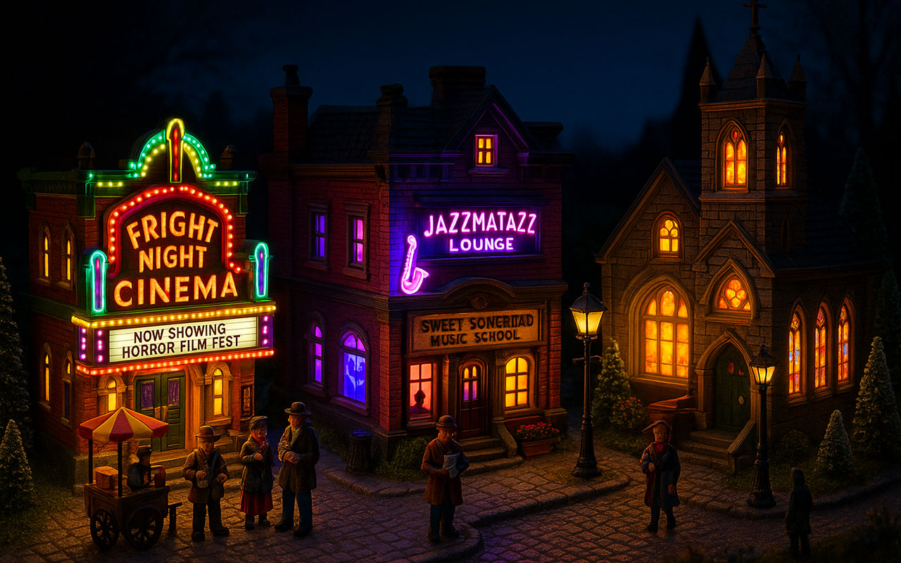 Lemax Buildings with the Best Lighting Effects