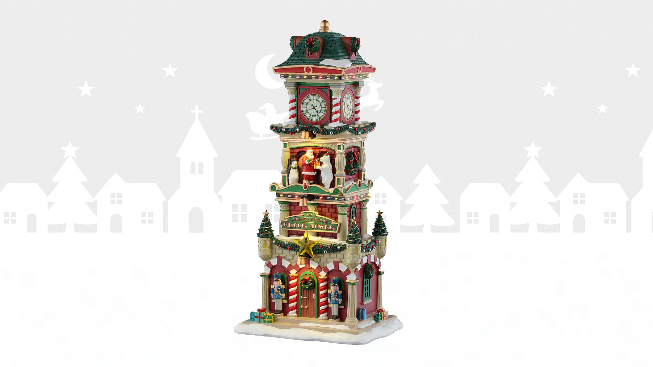 Why The Village Square Clock Tower Is a Timeless Centerpiece in Lemax’s ...