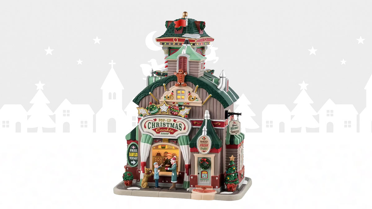 Why the Pop-Up Christmas Cookie Shop Is the Sweetest Surprise in Lemax ...